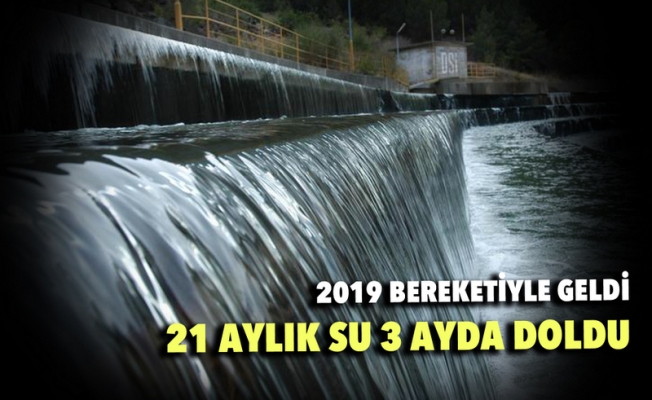 Tahtalı'da 21 aylık su 3 ayda doldu - İz Gazete - İzmir Haberleri - Son Dakika Haberler