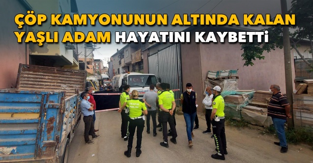 Çöp kamyonunun altında kalan yaşlı adam öldü - İz Gazete - İzmir ...