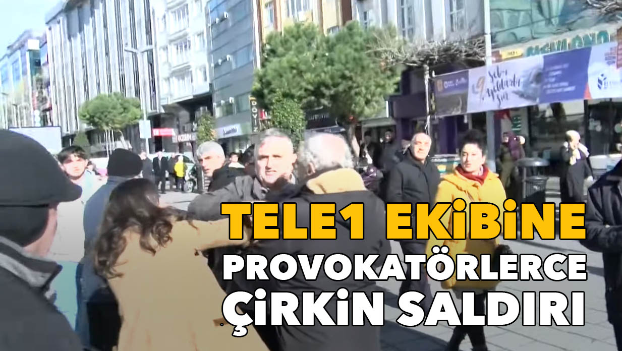 TELE1 ekibine provokatörlerce çirkin saldırı! - İz Gazete - İzmir ...