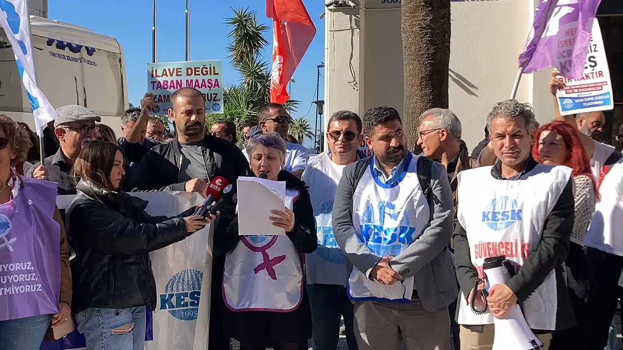 KESK'ten tepki: İnsanca yaşayabileceğimiz bir ücret istiyoruz - İz ...