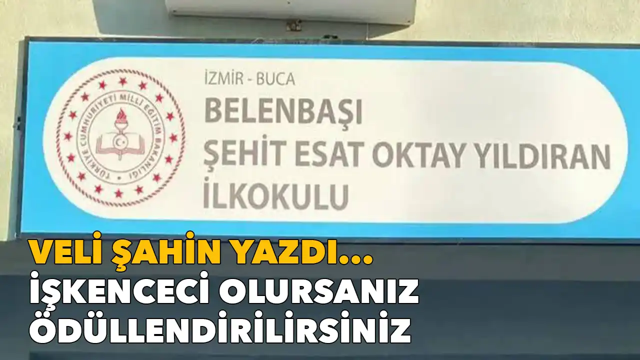 Veli Şahin: Esat Oktay Yıldıran İlkokulu - İz Gazete - İzmir Haberleri ...