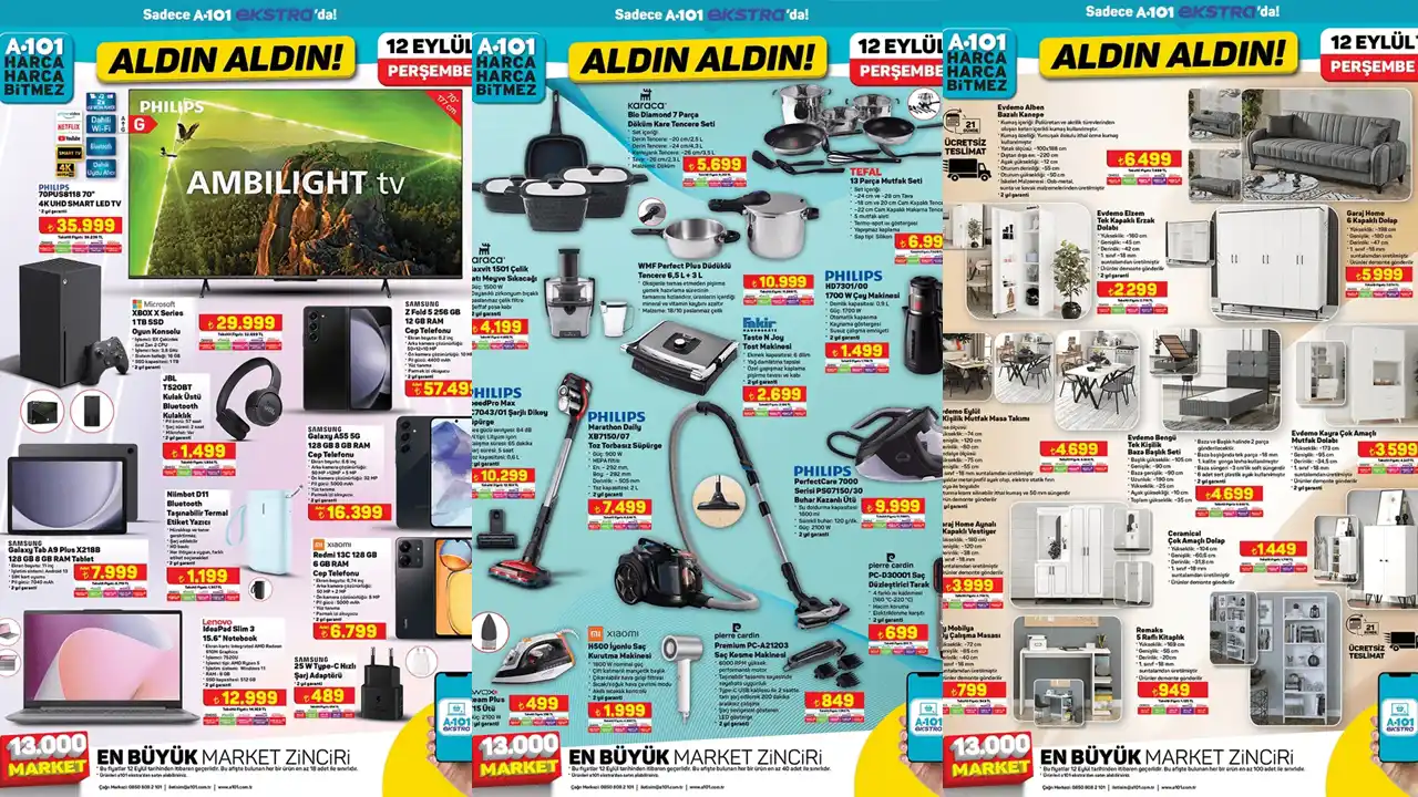 A101'e Samsung Galaxy Z Fold cep telefonu geliyor: A101 12 Eylül ...